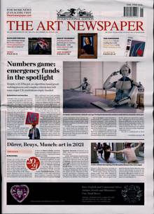 Art Newspaper Magazine Subscription | Buy at Newsstand.co.uk | Visual Arts