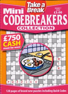 Tab Mini Codebreakers Coll Magazine Subscription | Buy at Newsstand.co.uk | Codeword