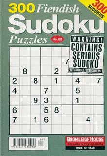 300 Fiendish Sudoku Puzzle Magazine Subscription | Buy at Newsstand.co ...