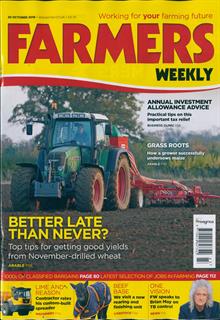 Farmers Weekly Magazine Subscription | Buy at Newsstand.co.uk | Agriculture