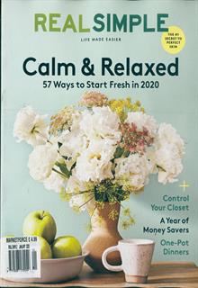 Real Simple Magazine Subscription | Buy at Newsstand.co.uk | Cooking & Food