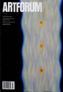 Artforum Magazine Subscription | Buy at Newsstand.co.uk | Contemporary Art