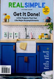 Real Simple Magazine Subscription | Buy at Newsstand.co.uk | Cooking & Food