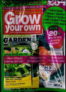 Grow Your Own Magazine Subscription | Buy at Newsstand.co.uk | Gardening
