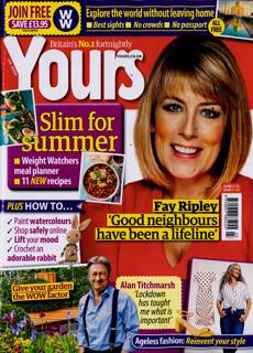 Yours Magazine Subscription | Buy at Newsstand.co.uk | Older Women's