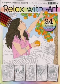 Relax With Art Magazine Subscription | Buy at Newsstand.co.uk | Colouring