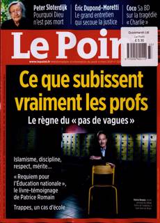 Le Point Magazine Subscription | Buy at Newsstand.co.uk | French