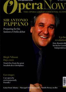 Opera Now Magazine Subscription | Buy at Newsstand.co.uk | Classical Music