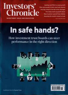 Investors Chronicle Magazine Subscription | Buy at Newsstand.co.uk ...