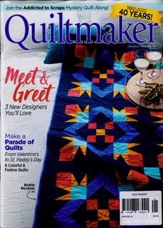 Quiltmaker Magazine Subscription | Buy at Newsstand.co.uk | Quilting