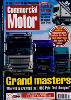 Commercial Motor Magazine Subscription | Buy at Newsstand.co.uk | Trucking