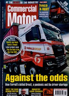 Commercial Motor Magazine Subscription | Buy at Newsstand.co.uk | Trucking