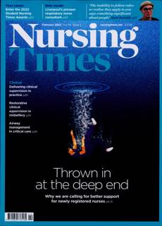 Nursing Times Magazine Subscription | Buy at Newsstand.co.uk | Health ...