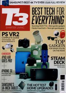 T3 Magazine Subscription | Buy at Newsstand.co.uk | Tech & Gadget