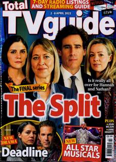 Total Tv Guide England Magazine Subscription | Buy at Newsstand.co.uk ...