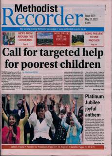 Methodist Recorder Magazine Subscription | Buy at Newsstand.co.uk ...