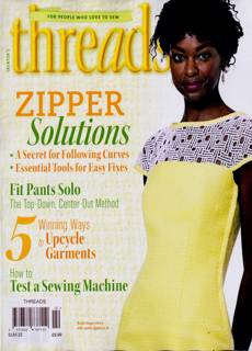 Threads Magazine Subscription | Buy at Newsstand.co.uk | Knitting and ...