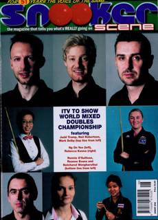 Snooker Scene Magazine Subscription | Buy at Newsstand.co.uk | Indoor ...