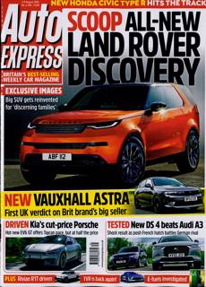 Auto Express Magazine Subscription | Buy at Newsstand.co.uk | General Car