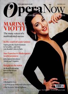 Opera Now Magazine Subscription | Buy at Newsstand.co.uk | Classical Music