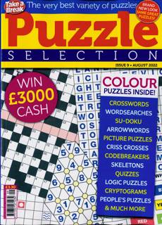 Take A Break Puzzle Selection Magazine Subscription | Buy at Newsstand ...