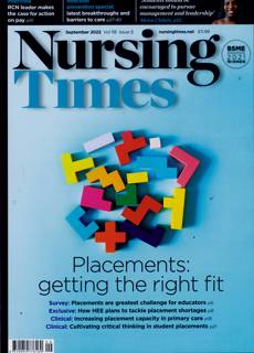 Nursing Times Magazine Subscription | Buy at Newsstand.co.uk | Health ...