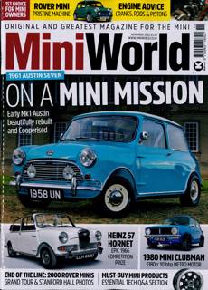 Mini World Magazine Subscription | Buy at Newsstand.co.uk | Marque Specific