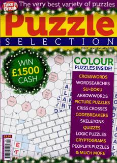 Take A Break Puzzle Selection Magazine Subscription | Buy at Newsstand ...