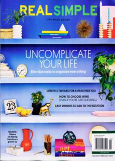 Real Simple Magazine Subscription | Buy at Newsstand.co.uk | Cooking & Food