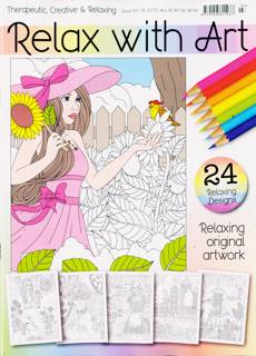 Relax With Art Magazine Subscription | Buy at Newsstand.co.uk | Colouring