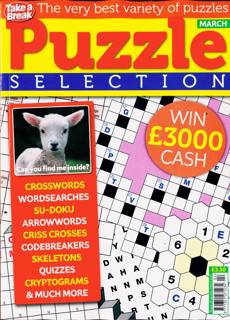 Take A Break Puzzle Selection Magazine Subscription | Buy at Newsstand ...