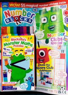 Numberblocks Magazine Subscription | Buy at Newsstand.co.uk | Pre School
