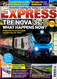 Rail Express Magazine Subscription | Buy at Newsstand.co.uk | Railways