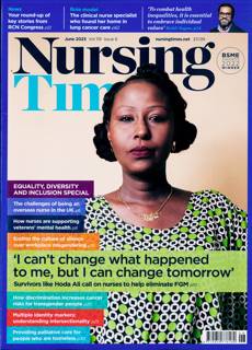 Nursing Times Magazine Subscription | Buy at Newsstand.co.uk | Health ...