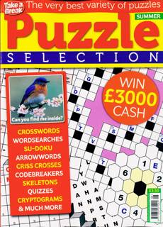 Take A Break Puzzle Selection Magazine Subscription | Buy at Newsstand ...