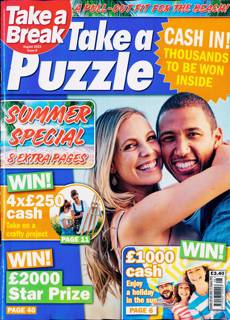 Take A Break Take A Puzzle Magazine Subscription | Buy at Newsstand.co ...
