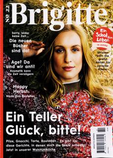 Brigitte Magazine Subscription | Buy at Newsstand.co.uk | German