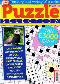 Take A Break Puzzle Selection Magazine Subscription | Buy at Newsstand ...