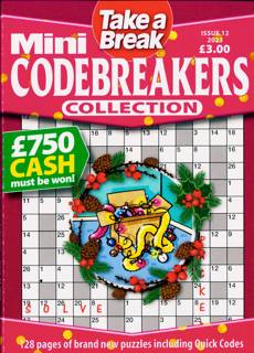 Tab Mini Codebreakers Coll Magazine Subscription | Buy at Newsstand.co.uk | Codeword