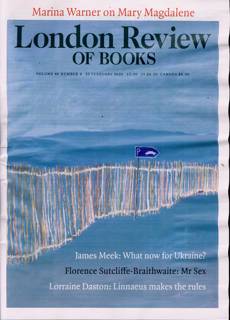 London Review Of Books Magazine Subscription | Buy at Newsstand.co.uk ...