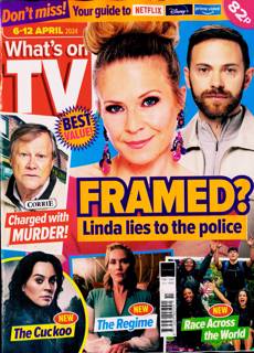 Whats On Tv England Magazine Subscription | Buy at Newsstand.co.uk ...