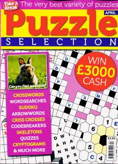 Take A Break Puzzle Selection Magazine Subscription | Buy at Newsstand ...