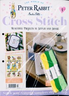 Peter Rabbit Cross Stitch Magazine Subscription | Buy at Newsstand.co ...
