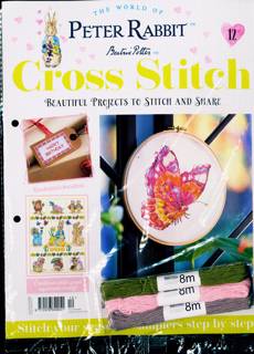 Peter Rabbit Cross Stitch Magazine Subscription | Buy at Newsstand.co ...