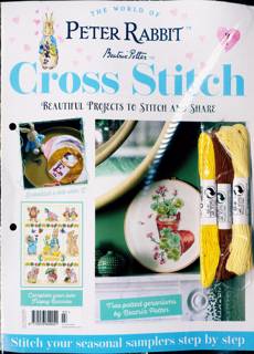 Peter Rabbit Cross Stitch Magazine Subscription | Buy at Newsstand.co ...
