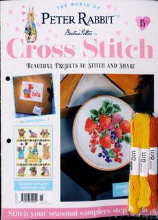 Peter Rabbit Cross Stitch Magazine Subscription | Buy at Newsstand.co ...