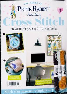 Peter Rabbit Cross Stitch Magazine Subscription | Buy at Newsstand.co ...