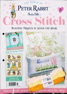 Peter Rabbit Cross Stitch Magazine Subscription | Buy at Newsstand.co ...