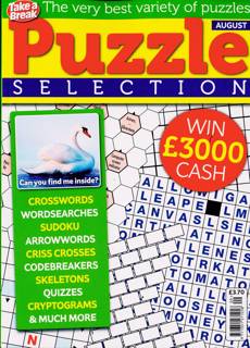Take A Break Puzzle Selection Magazine Subscription | Buy at Newsstand ...