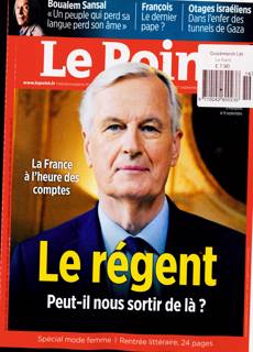 Le Point Magazine Subscription | Buy at Newsstand.co.uk | French